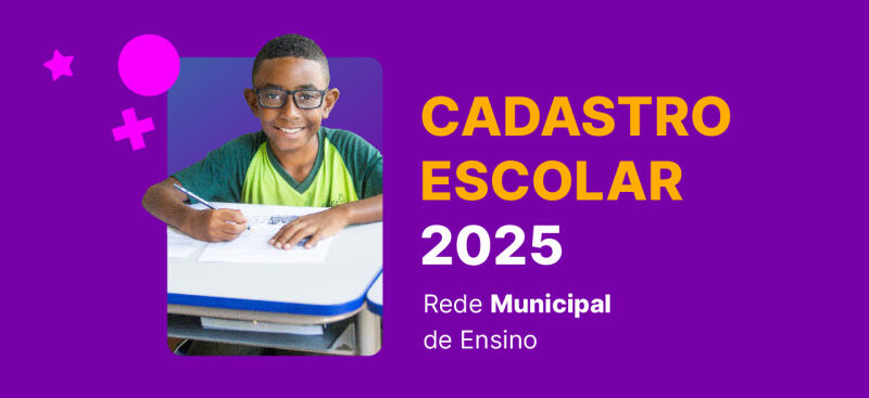 Cadastramento para creches e reabertura de cadastramento escolar para ...